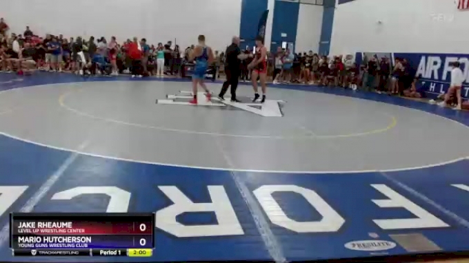 75 lbs Semifinal - Jake Rheaume, Level Up Wrestling Center vs Mario ...