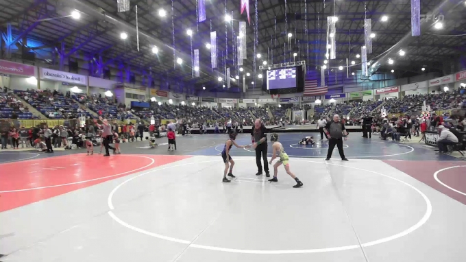57 lbs Consi Of 4 - Jaziel Gonzalez, West Grand vs Landon Romero, Monte ...