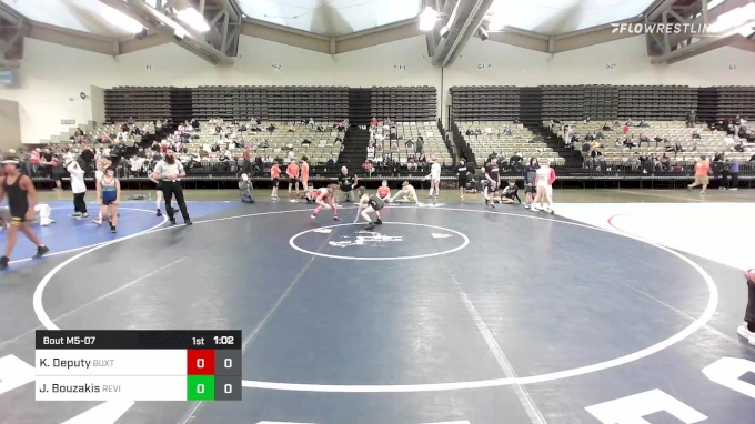 73 lbs Rr Rnd 7 - Kooper Deputy, Buxton Red vs Jacyln Bouzakis, Revival ...