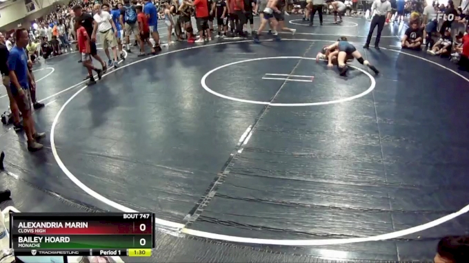 100 lbs 1st Place Match - Alexandria Marin, Clovis High vs Bailey Hoard ...