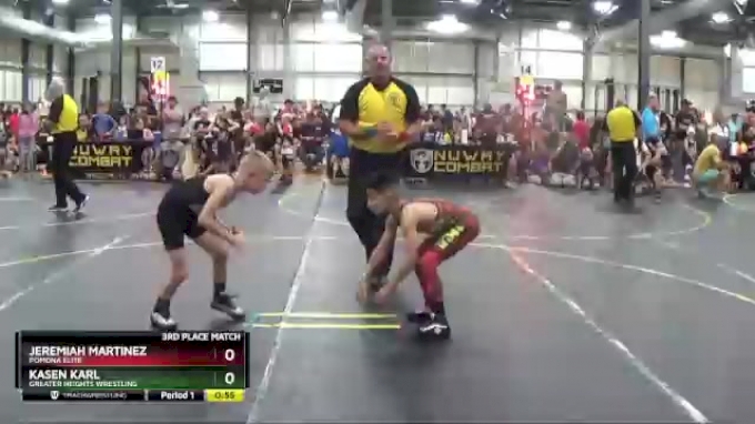65 lbs 3rd Place Match - Kasen Karl, Greater Heights Wrestling vs ...