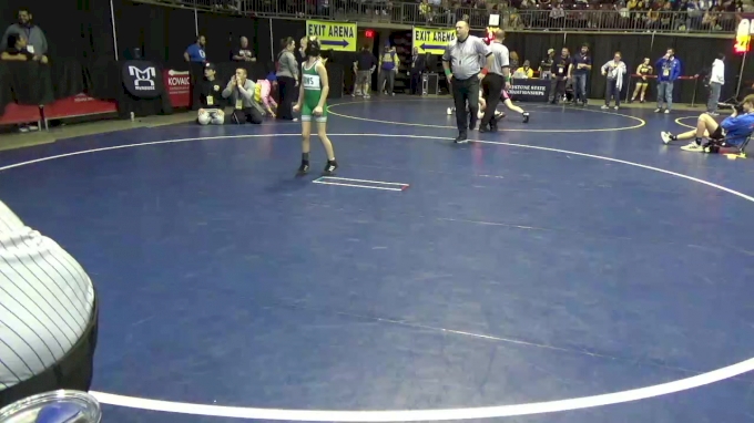 63 lbs Consy 3 - Jae Swanick, Wallenpaupack vs Riley Renk, South Fayette