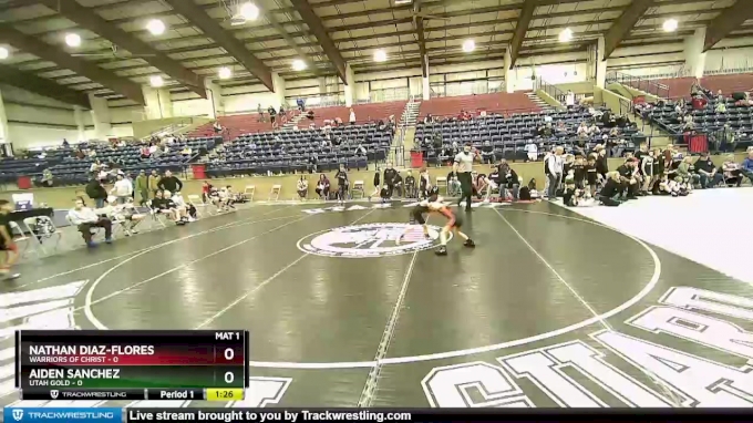 45 lbs Semis & Wb (16 Team) - Aiden Sanchez, Utah Gold vs Nathan Diaz ...