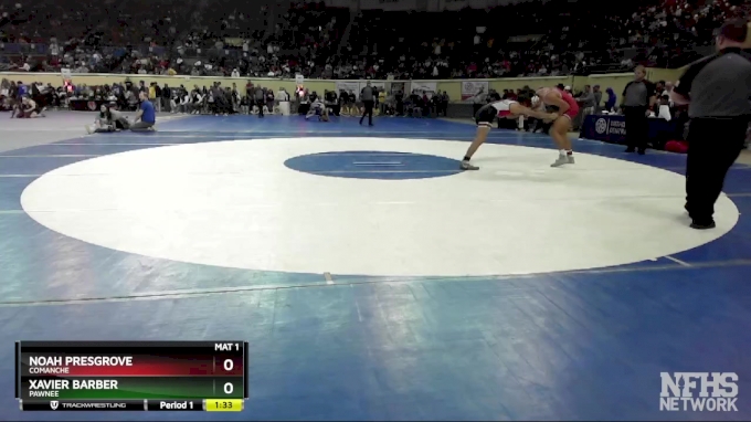 3A-157 lbs Cons. Round 1 - Noah Presgrove, Comanche vs Xavier Barber ...