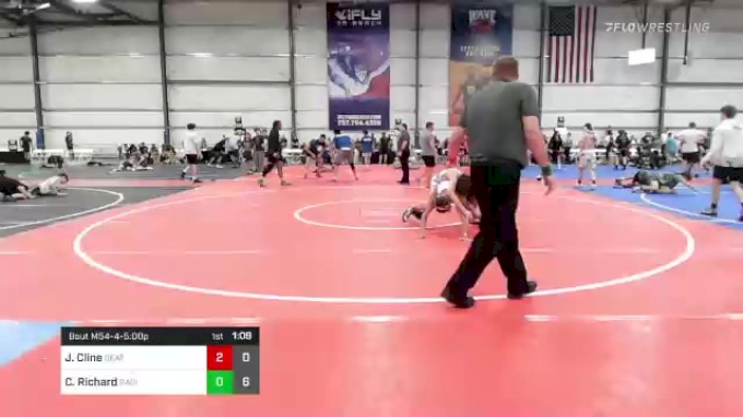 113 lbs Rr Rnd 1 - Joey Cline, Death Squad vs Cayden Richard, Ragin ...