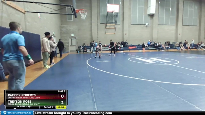 56 lbs Quarterfinal - Patrick Roberts, Cherry Creek Wrestling Club vs ...