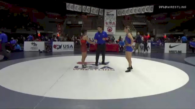 127 lbs Semifinal - Alejandra Valdiviezo, Poway High School Wrestling ...