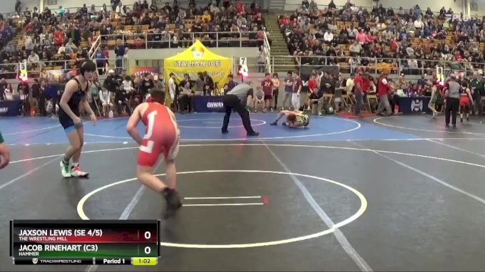 136 lbs Champ. Round 1 - Jacob Rinehart (c3), Hammer vs Jaxson Lewis ...