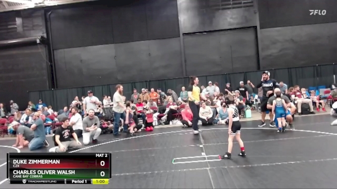 50 lbs Semifinal - Duke Zimmerman, C2X vs Charles Oliver Walsh, Cane ...