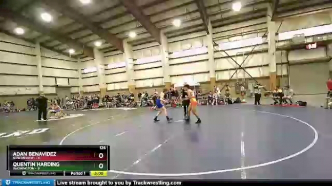 126 lbs Round 2 (8 Team) - Adan Benavidez, NEW MEXICO1 vs Quentin ...
