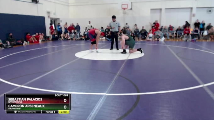 185-191 lbs Round 1 - Cameron Arseneaux, Shorecrest vs Sebastian ...