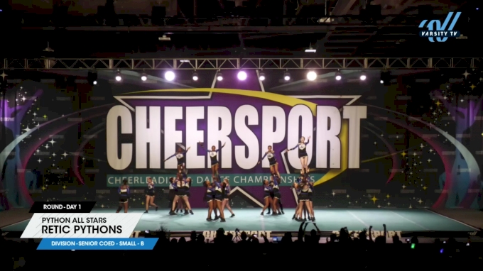 Python All Stars - Retic Pythons [2024 L4 Senior Coed - Small - B Day 1] 2024 CHEERSPORT ...