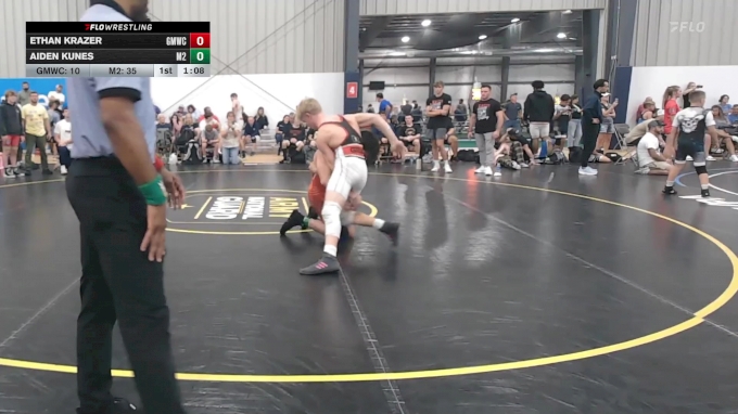 148 lbs Rr Rnd 5 - Ethan Krazer, Gold Medal WC - BHS vs Aiden Kunes, M2 ...