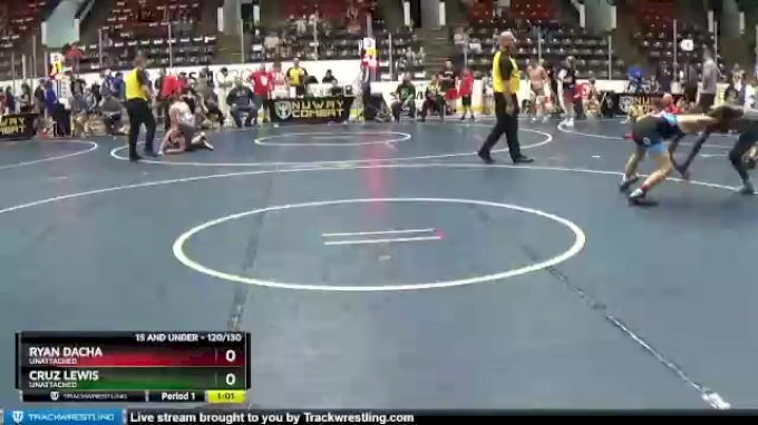 120/130 Semifinal - Cruz Lewis, Unattached vs Ryan Dacha, Unattached