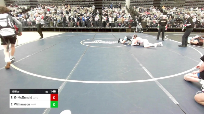 165 lbs Quarterfinal - Shelby Gipson-McDonald, D3 Training Center vs ...