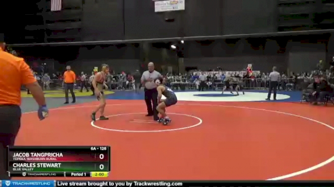 6A - 126 lbs Champ. Round 1 - Jacob Tangpricha, Topeka-Washburn Rural ...