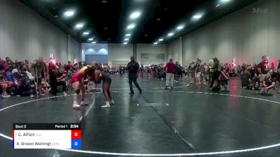 132 lbs Quarterfinal - Callie Alfieri, Florida vs Alissa Brown ...