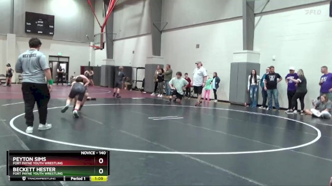 140 lbs Cons. Round 3 - Peyton Sims, Fort Payne Youth Wrestling vs ...