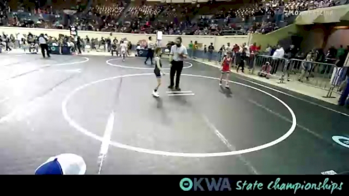 58 lbs Consi Of 8 #2 - Hudson Workman, Smith Wrestling Acadmey vs ...