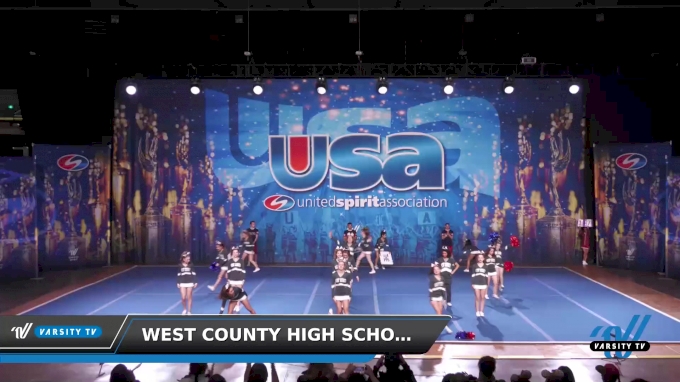 West County High School - Varsity Show Cheer Non Tumbling Novice [2022 ...