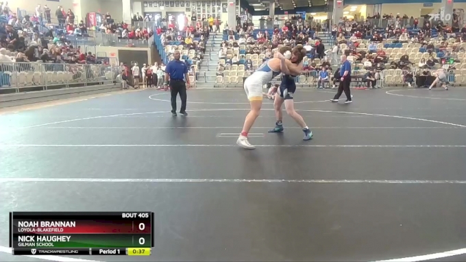175 lbs Cons. Semi - Nick Haughey, Gilman School vs Noah Brannan ...