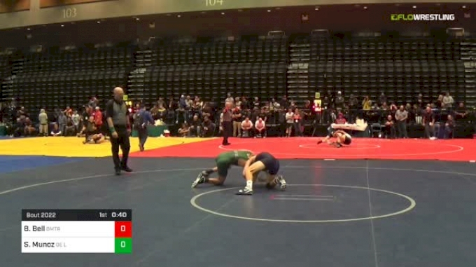 113 lbs Consi Of 32 #2 - Bryce Bell, Damonte Ranch vs Spencer Munoz, De ...
