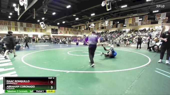 120 lbs Cons. Semi - Abraham Coronado, McQueen vs Isaac Ronquillo ...