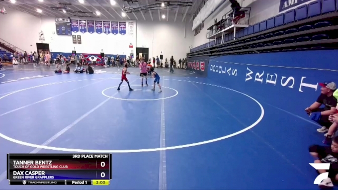 53 lbs 3rd Place Match - Tanner Bentz, Touch Of Gold Wrestling Club vs ...