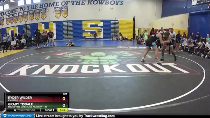 170 lbs Semis & Wb (16 Team) - Grady Tisdale, Roundtree Wrestling ...