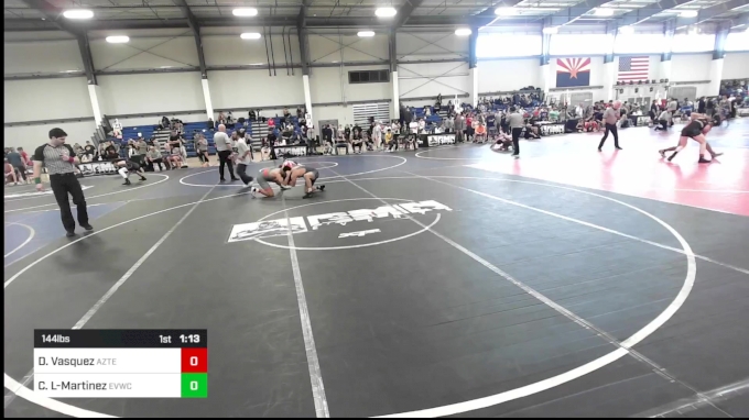 144 lbs Round Of 16 - Diego Vasquez, Aztec Wrestling/Corona Del Sol vs ...