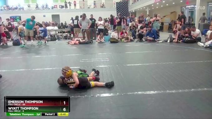 36 lbs Round 1 - Emerson Thompson, Full Circle vs Wyatt Thompson, Full ...