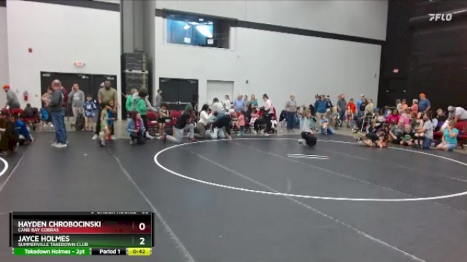 50 lbs Cons. Semi - Hayden Chrobocinski, Cane Bay Cobras vs Jayce ...