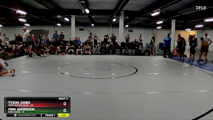 100 lbs Round 1 (8 Team) - Finn Anderson, Iron Horse vs Tyson Jones ...