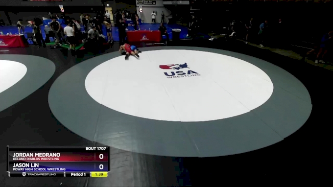 113 lbs Semifinal - Jordan Medrano, Delano Diablos Wrestling vs Jason ...