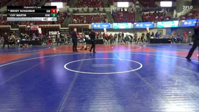 58 lbs Cons. Round 4 - Coy Martin, Darkhorse Wrestling Club vs Brody ...