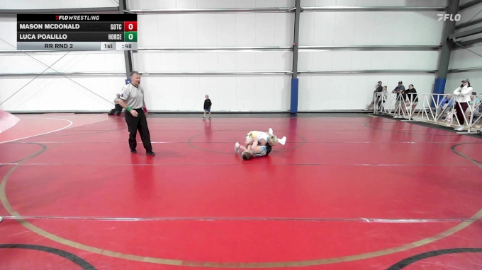 75 lbs Rr Rnd 2 - Mason Mcdonald, Team Gotcha vs Luca Poalillo, Iron Horse