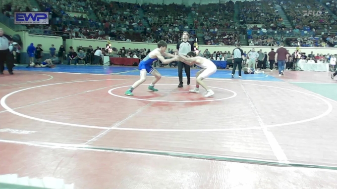 120 lbs Consi Of 64 #2 - Kenneth Heaney- Matias, Coweta vs Jayce Kent ...