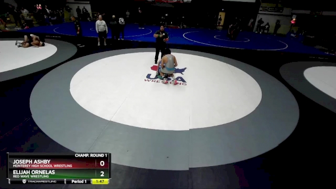 157 lbs Champ. Round 1 - Joseph Ashby, Monterey High School Wrestling ...