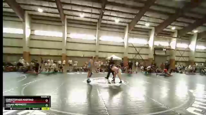 138 lbs Round 1a - Christopher Martino, IDAHO1 vs Logan Memmott, UTAH2