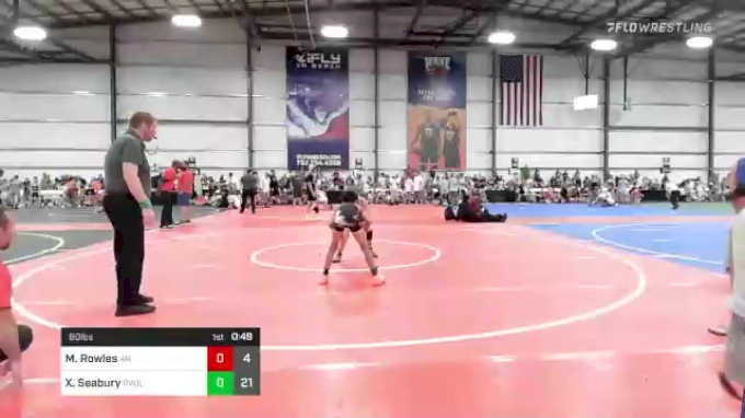 80 lbs Rr Rnd 1 - Matthew Rowles, 4M vs Xavier Seabury, Revival X