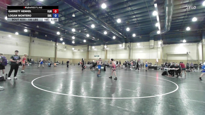 100 lbs Semifinal - Garrett Henkel, Florida PAL Tropics vs Logan ...