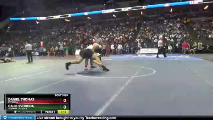 Champ. Round 1 - Daniel Thomas, Mitchell vs Calib Svoboda, Aquinas Catholic