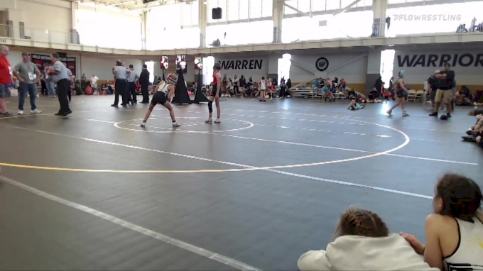 66 lbs Round 5 (6 Team) - Mackenzie Moe, Indiana INFERNO GOLD vs Fern ...