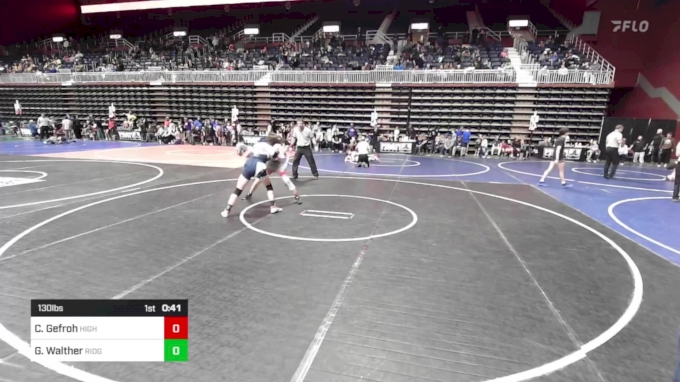 130 lbs Consi Of 4 - Colby Gefroh, High Plains Thunder vs Grant Walther ...