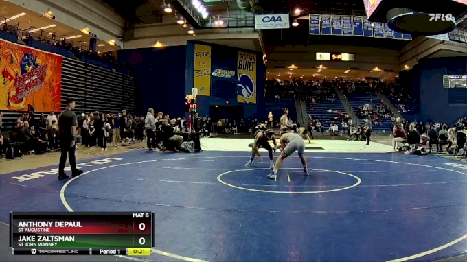 144 lbs 7th Place Match - Anthony Depaul, St Augustine vs Jake Zaltsman ...