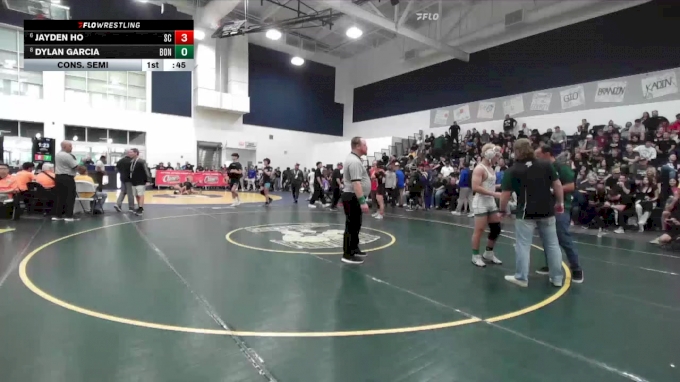 138 lbs Cons. Semi - Dylan Garcia, Bonita vs Jayden Ho, San Clemente