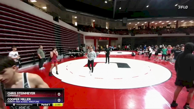 138 lbs Cons. Round 4 - Chris Steinmeyer, IceFighter U. vs Cooper Miller, Harrah High School ...