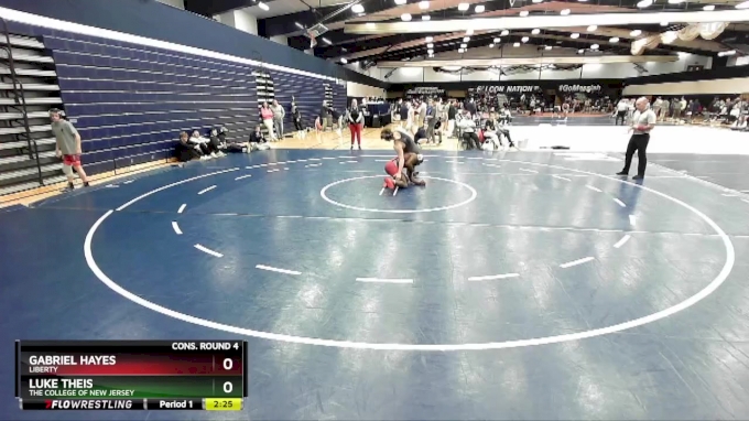 197 lbs Cons. Round 4 - Luke Theis, The College Of New Jersey vs ...