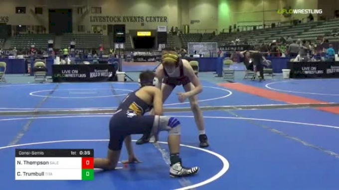 135 lbs Consolation - Noah Thompson, Salem Elite vs Caleb Trumbull ...