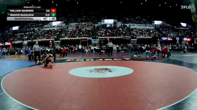 Quarterfinal - Mason Bazaldua, Red Lodge HS vs William Manning, Huntley ...
